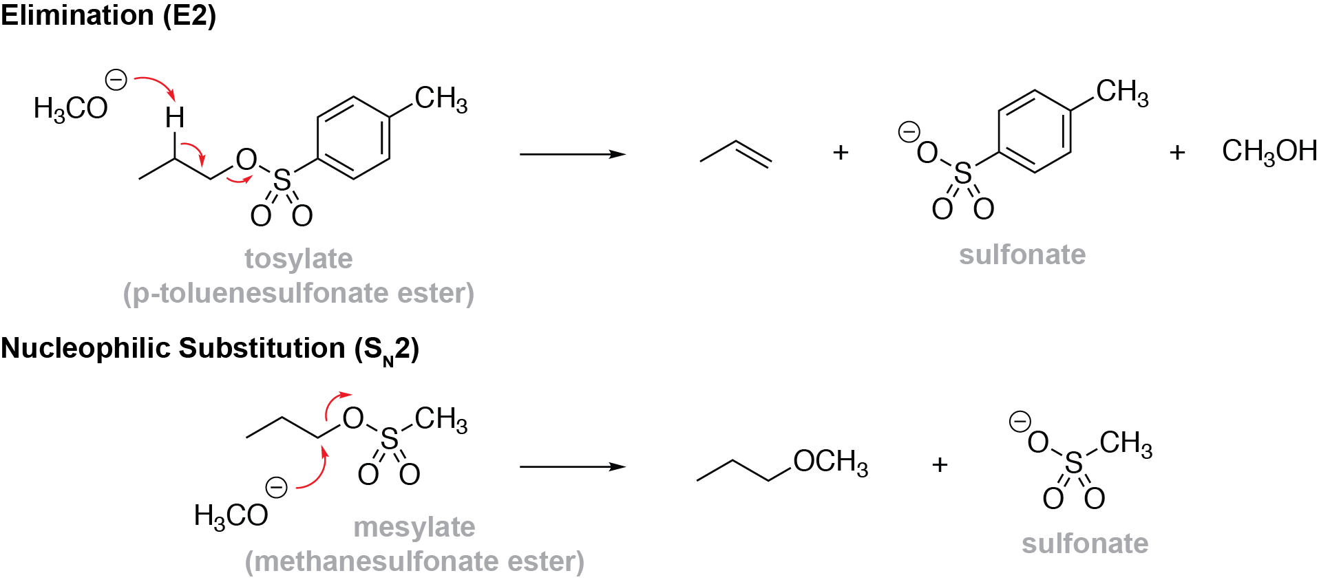 Sulfonate Esters – Periodic Chemistry